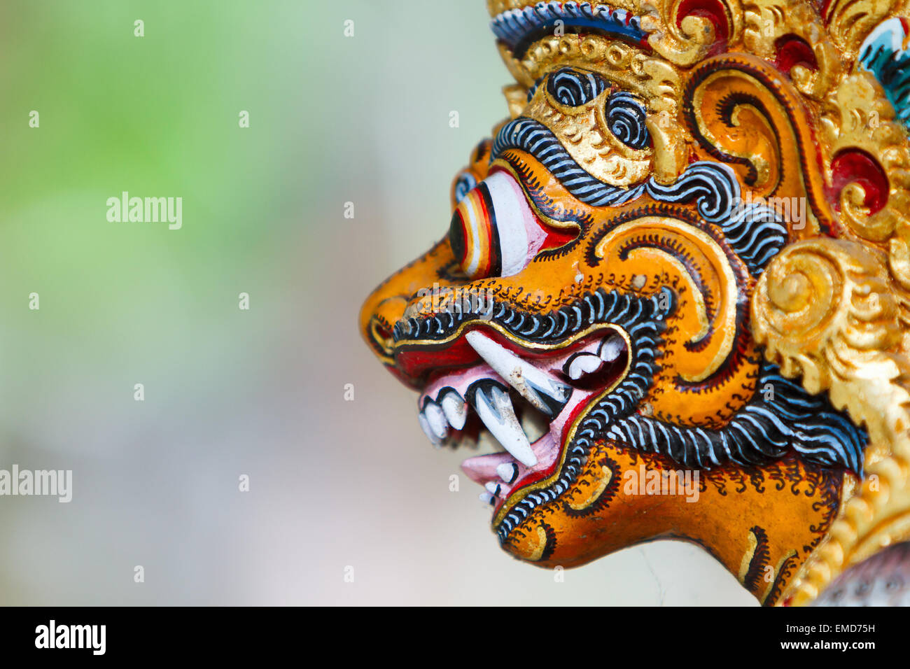 Balinese God statue Stock Photo - Alamy