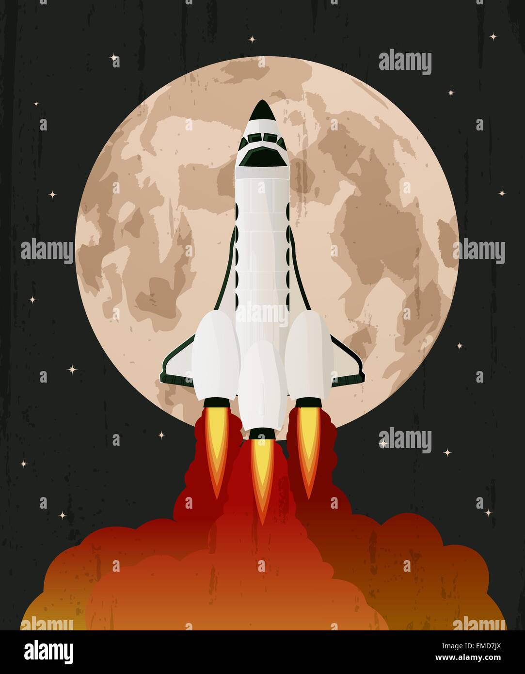 Space shuttle texture Stock Vector Images - Alamy