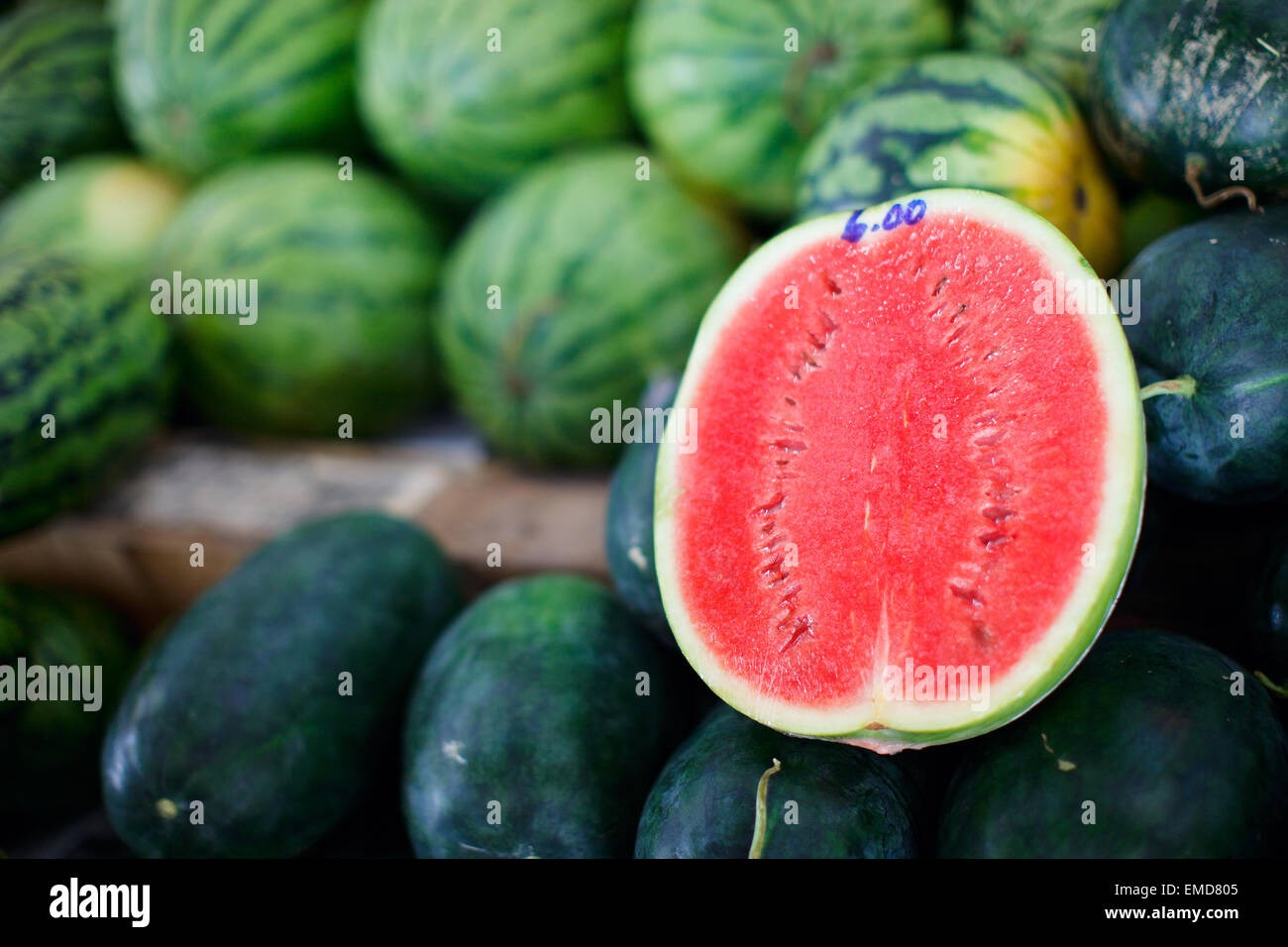 Assorted watermelons hi-res stock photography and images - Alamy