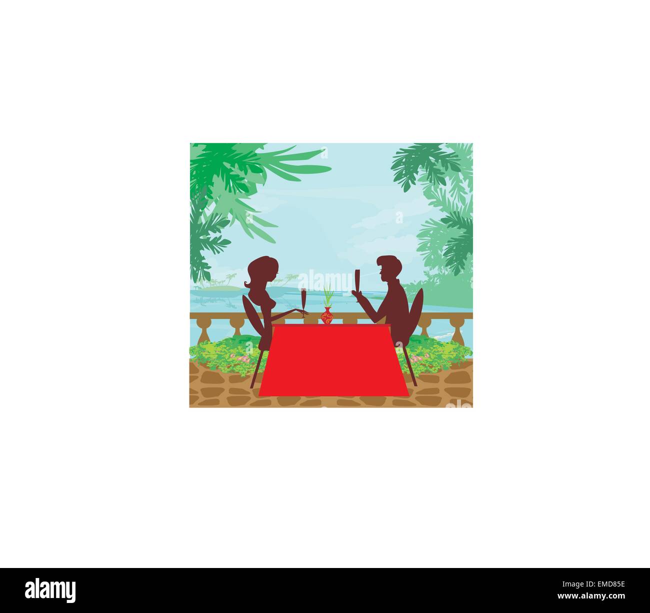 Beach drink man summer Cut Out Stock Images & Pictures - Alamy