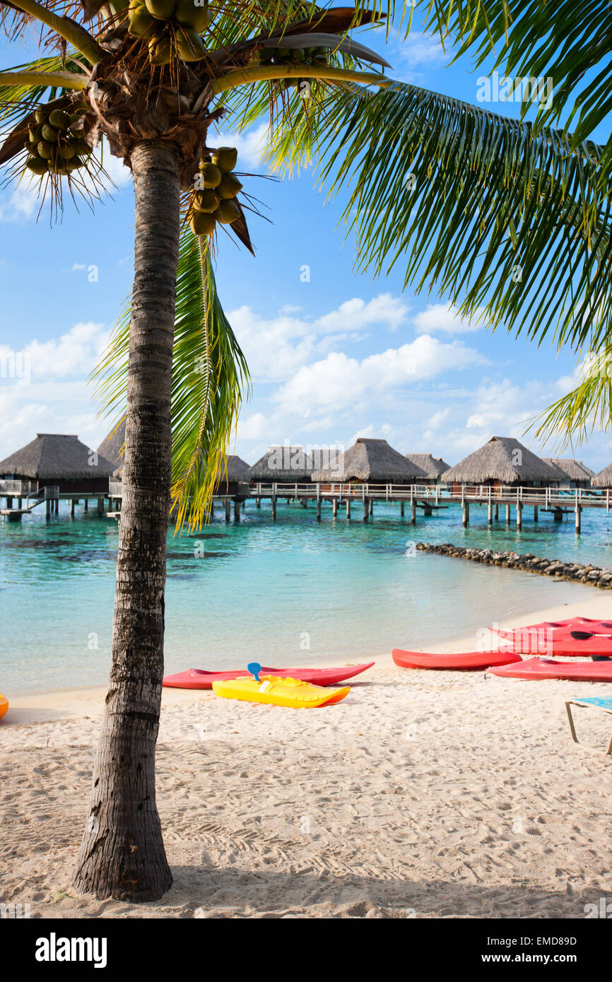 Tahiti moorea beach hi-res stock photography and images - Alamy