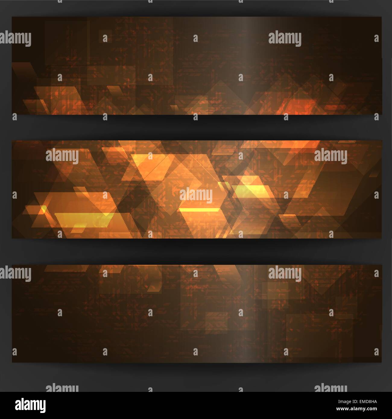 Geometric gold shapes background Stock Vector Images - Alamy