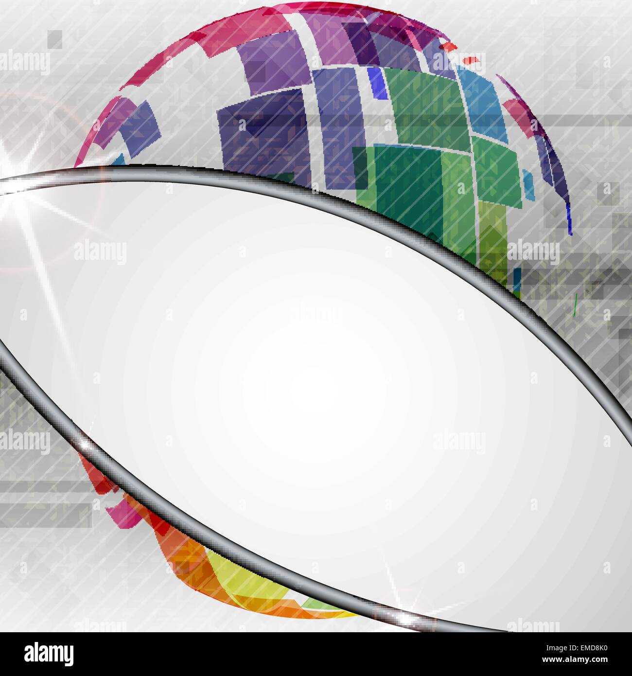 Globe connection lines Stock Vector Images - Alamy