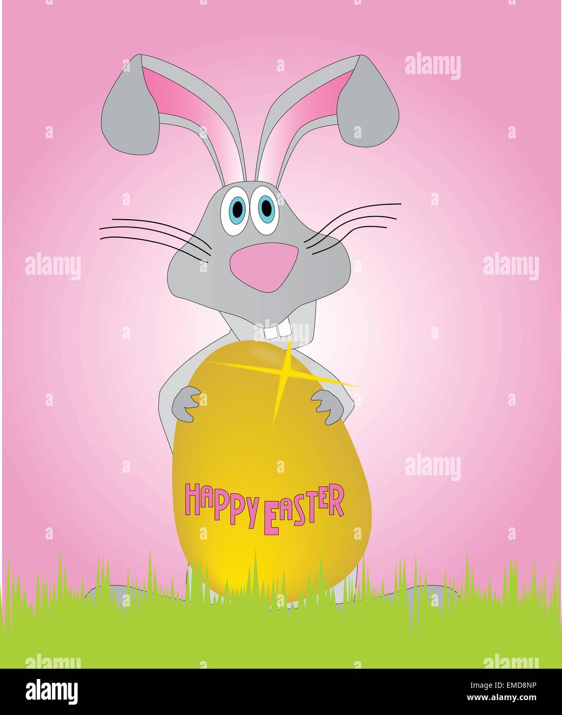 The Easter Bunny Stock Vector Image & Art - Alamy