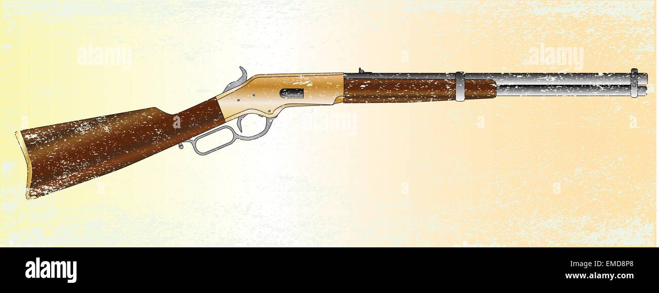 Old winchester Stock Vector Images - Alamy