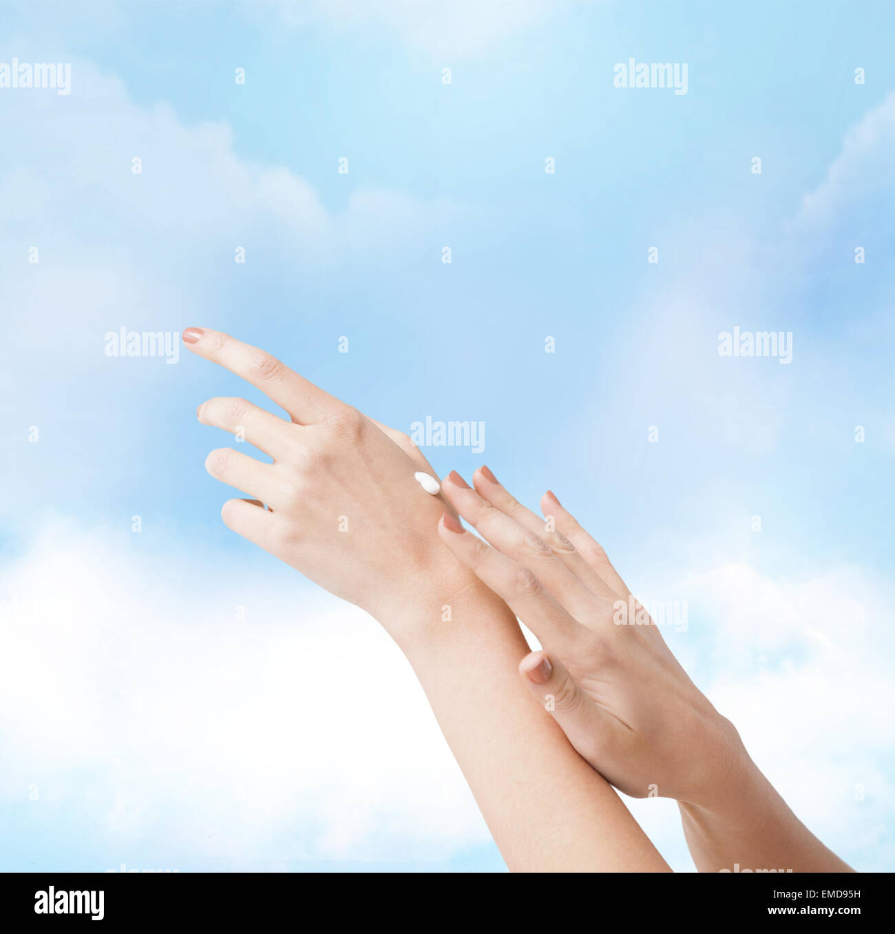 female soft skin hands Stock Photo - Alamy