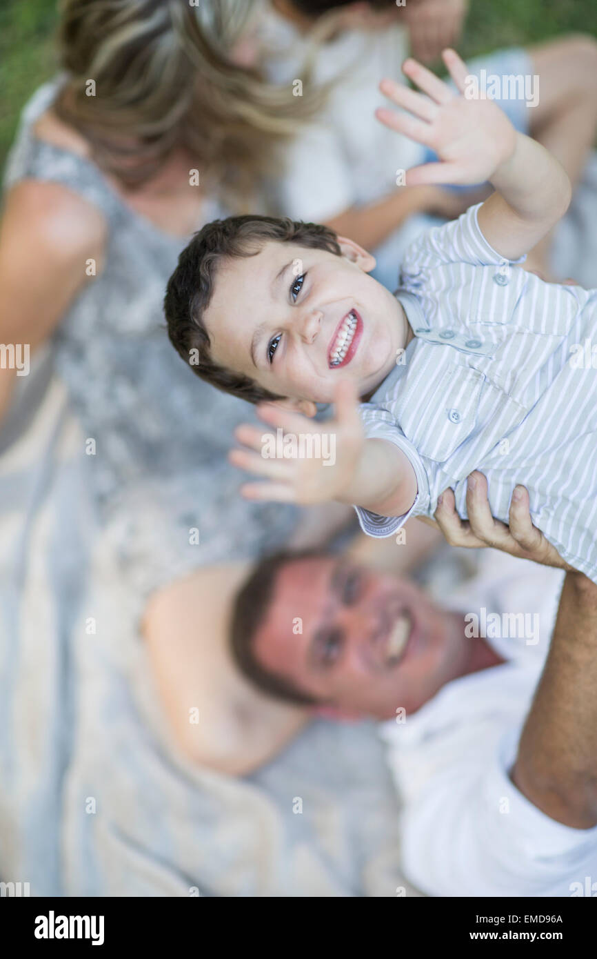 Man lifting woman in air hi-res stock photography and images - Alamy