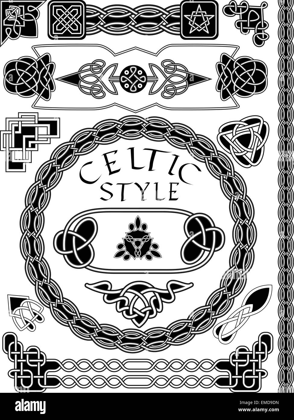 Medieval style elements hi-res stock photography and images - Alamy