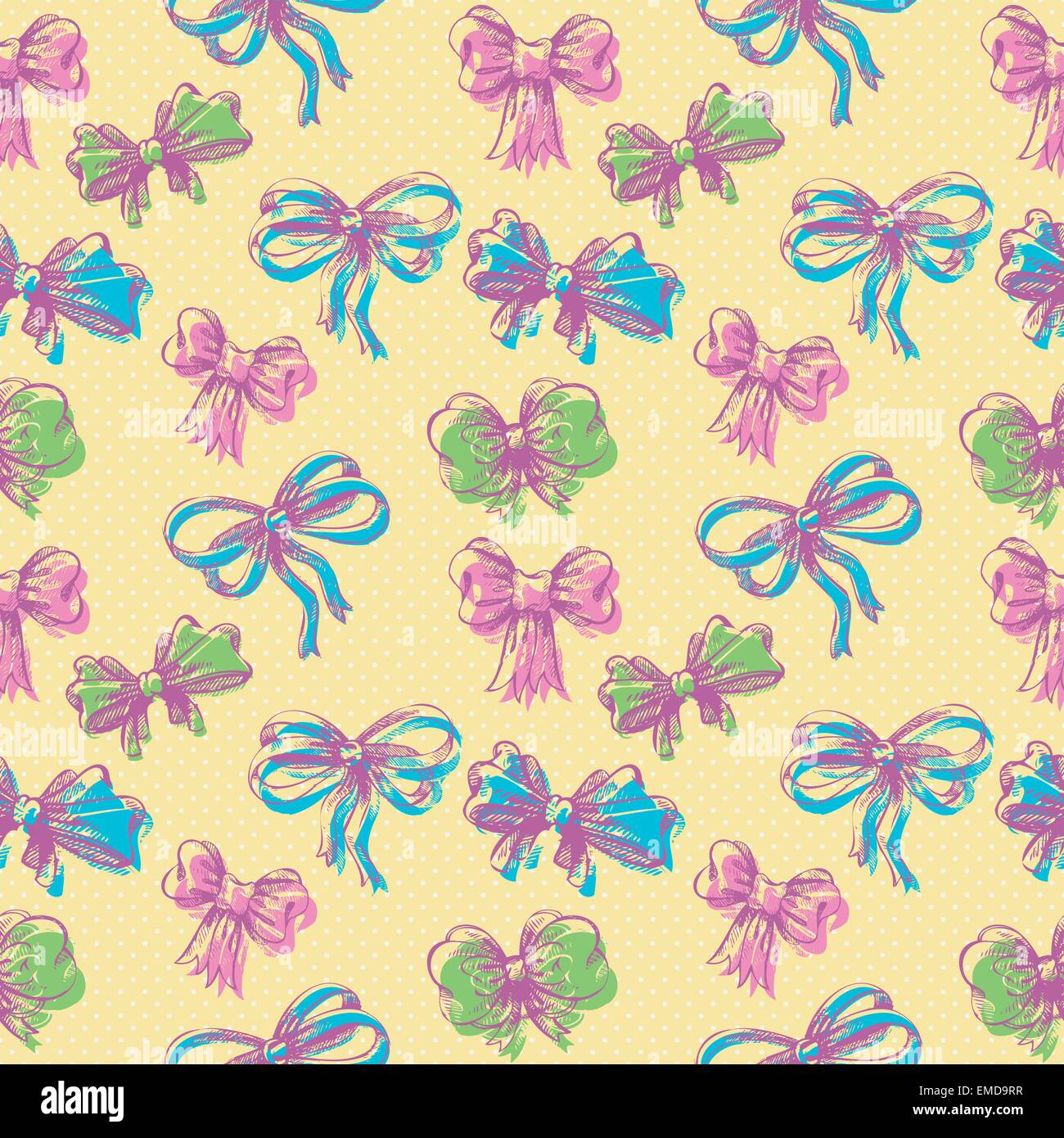 Bow pattern hi-res stock photography and images - Alamy