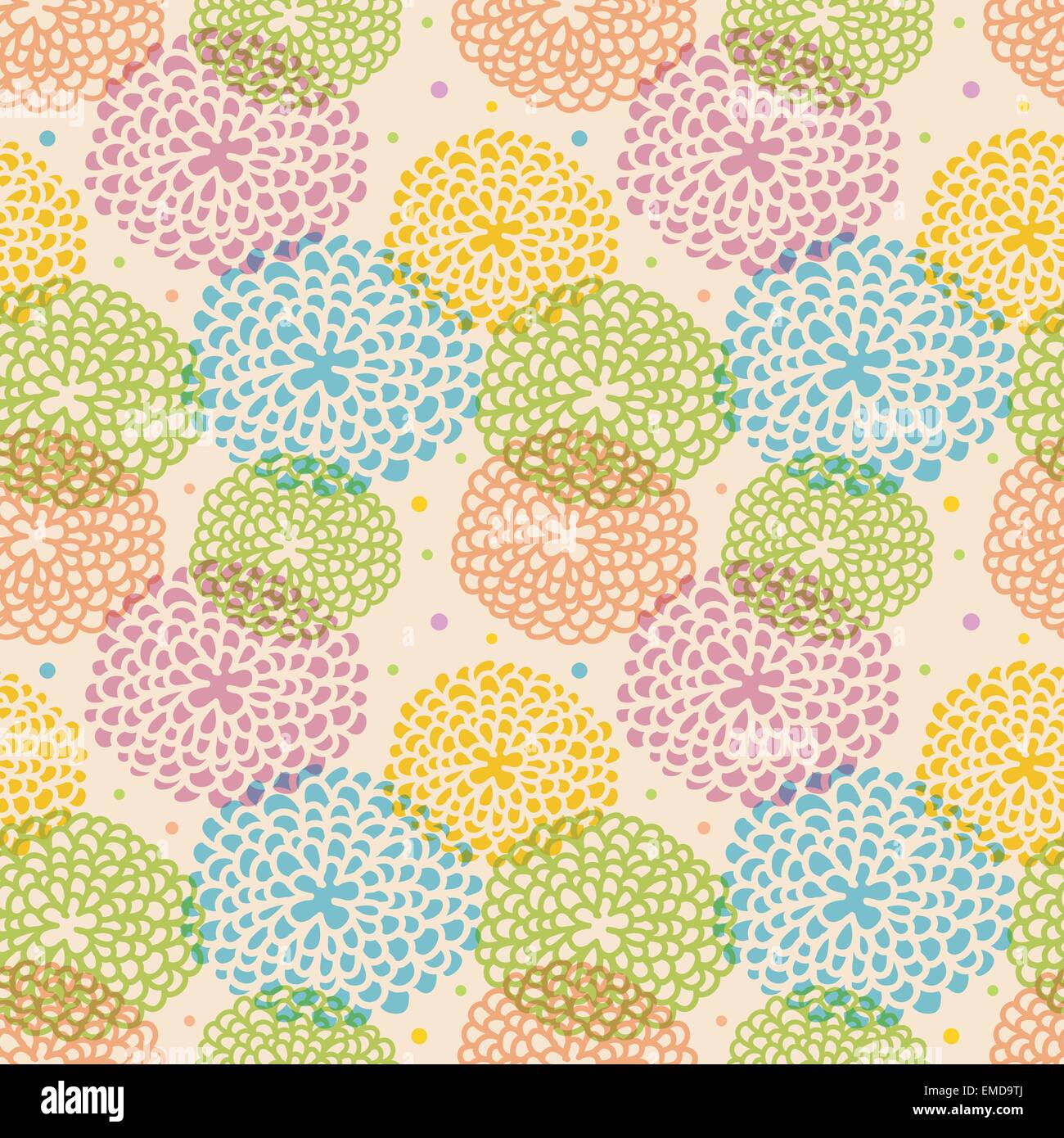 Seamless floral pattern Stock Vector Image & Art - Alamy