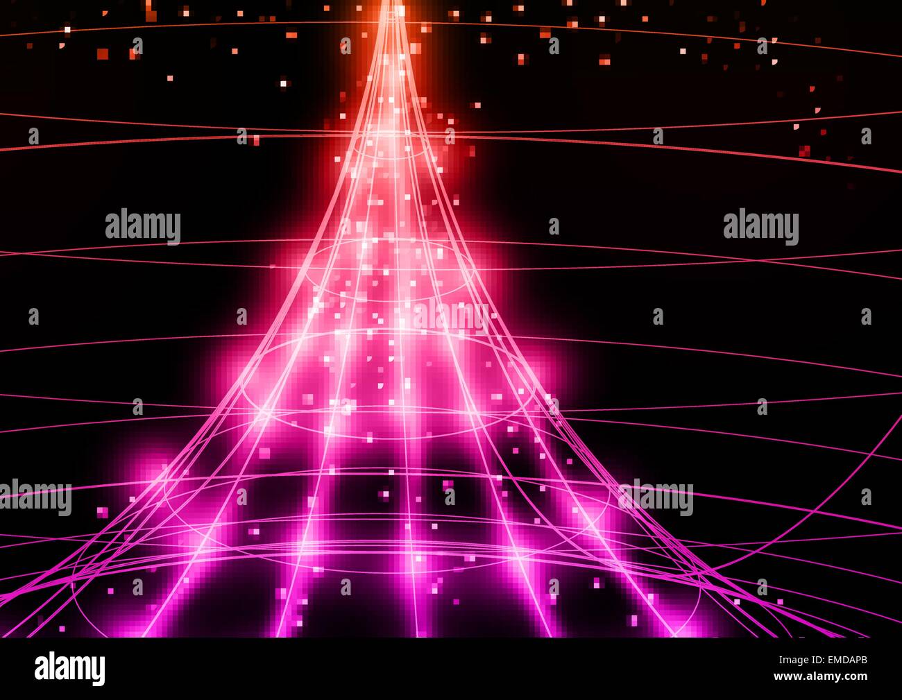 Neon Technology Background Stock Vector Image & Art - Alamy