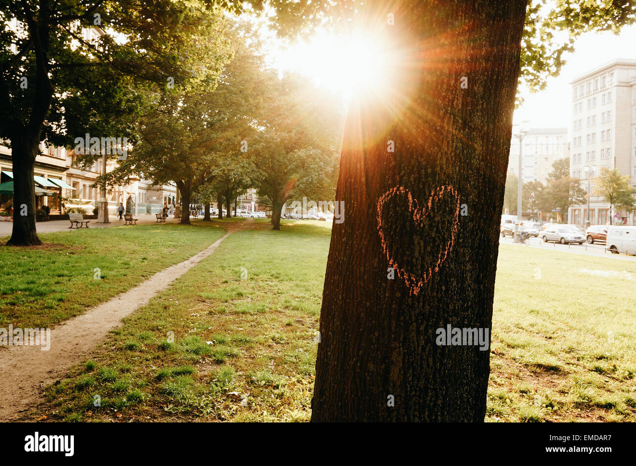 Berlin heart hi-res stock photography and images - Alamy