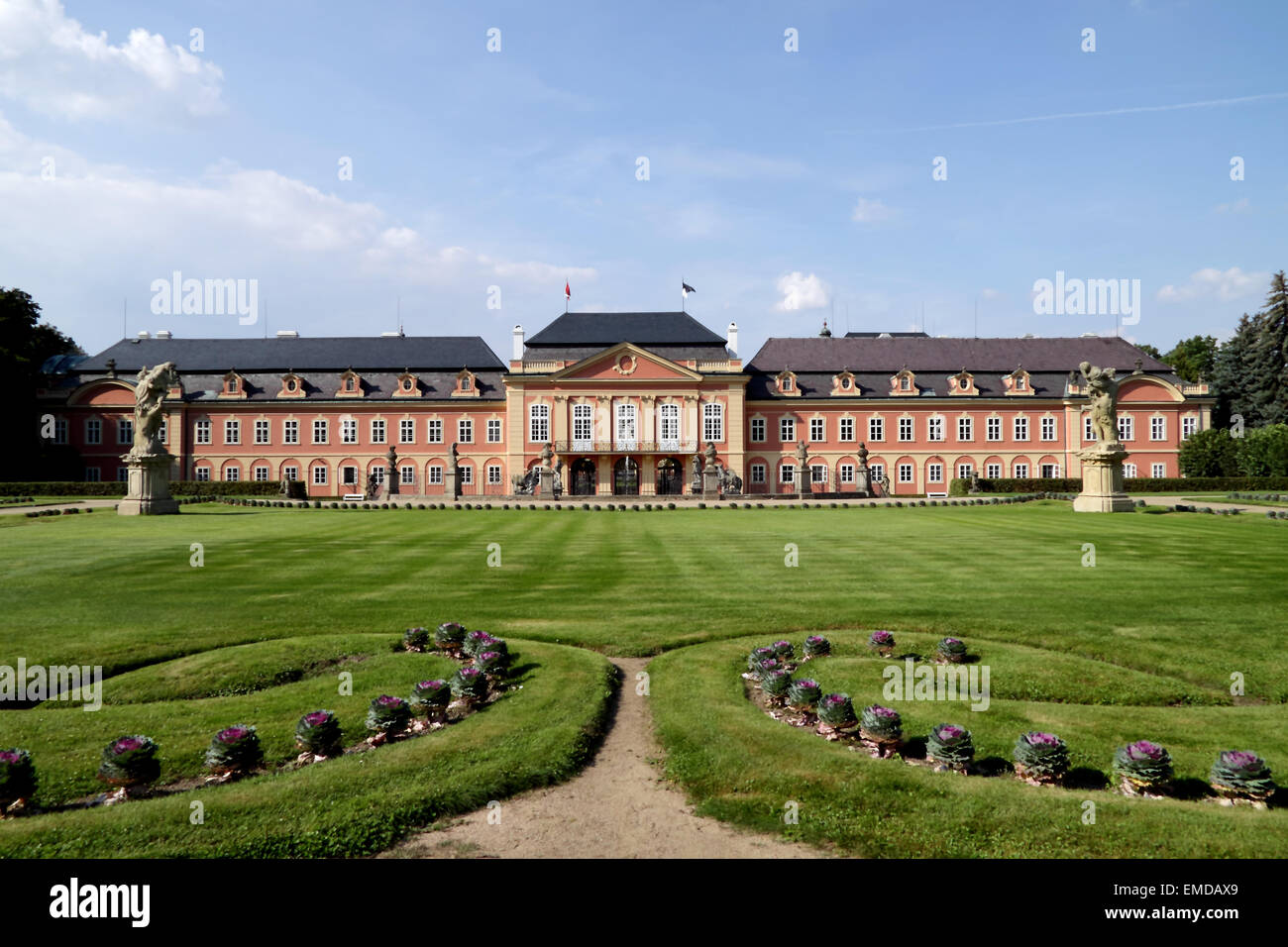 Castle in dobris hi-res stock photography and images - Alamy