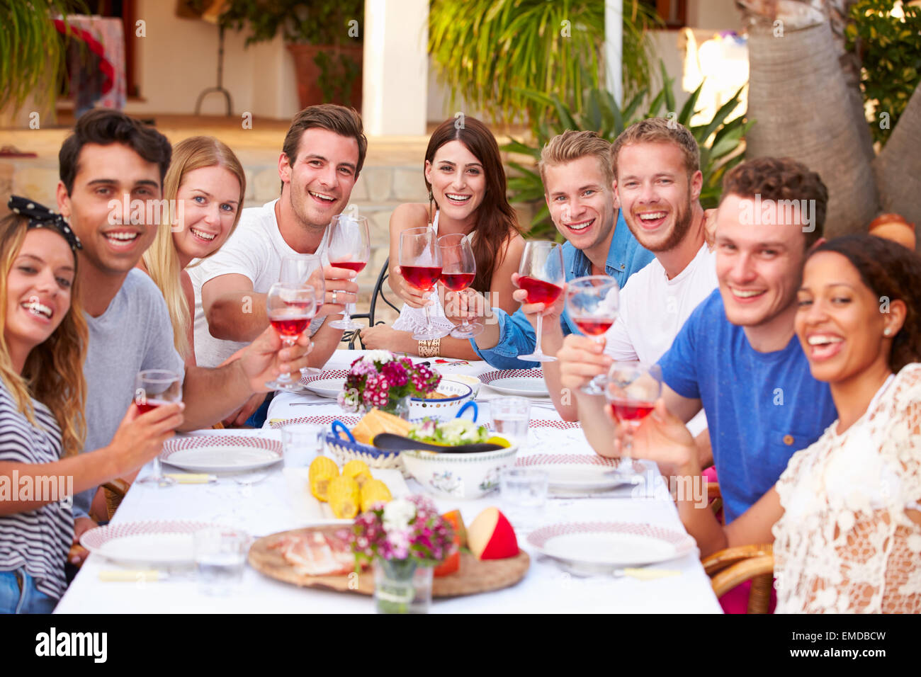 Attractive female enjoying eating large hi-res stock photography and ...
