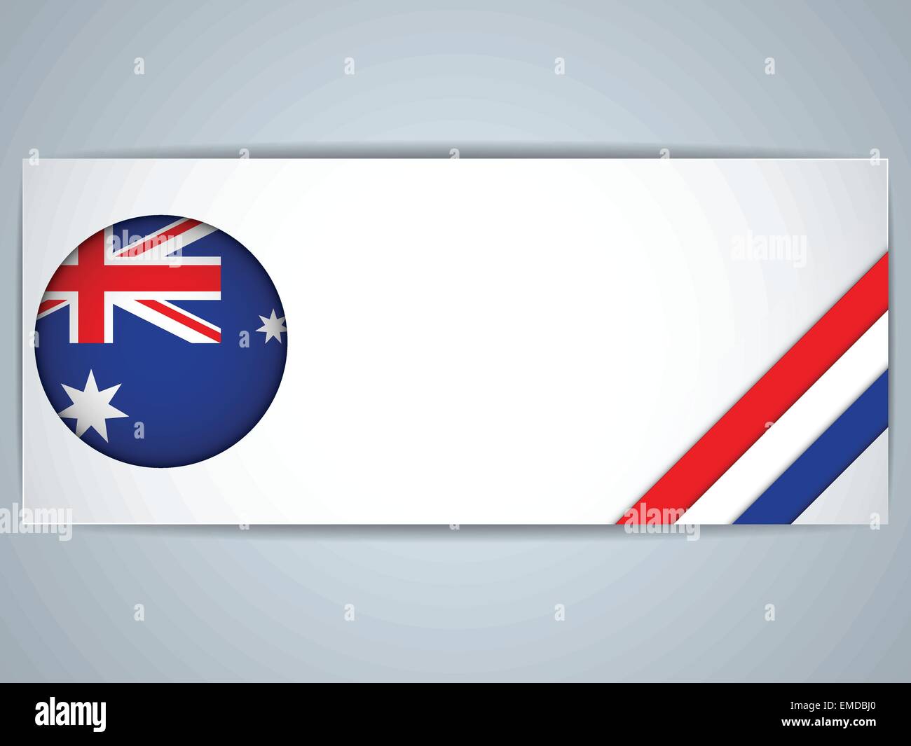 Australia Country Set of Banners Stock Vector Image & Art - Alamy