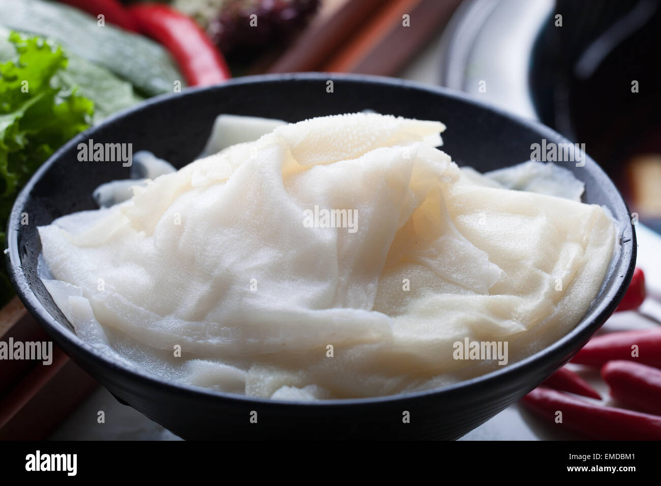 Duck, a Chinese Hot pot ingredients Stock Photo - Alamy