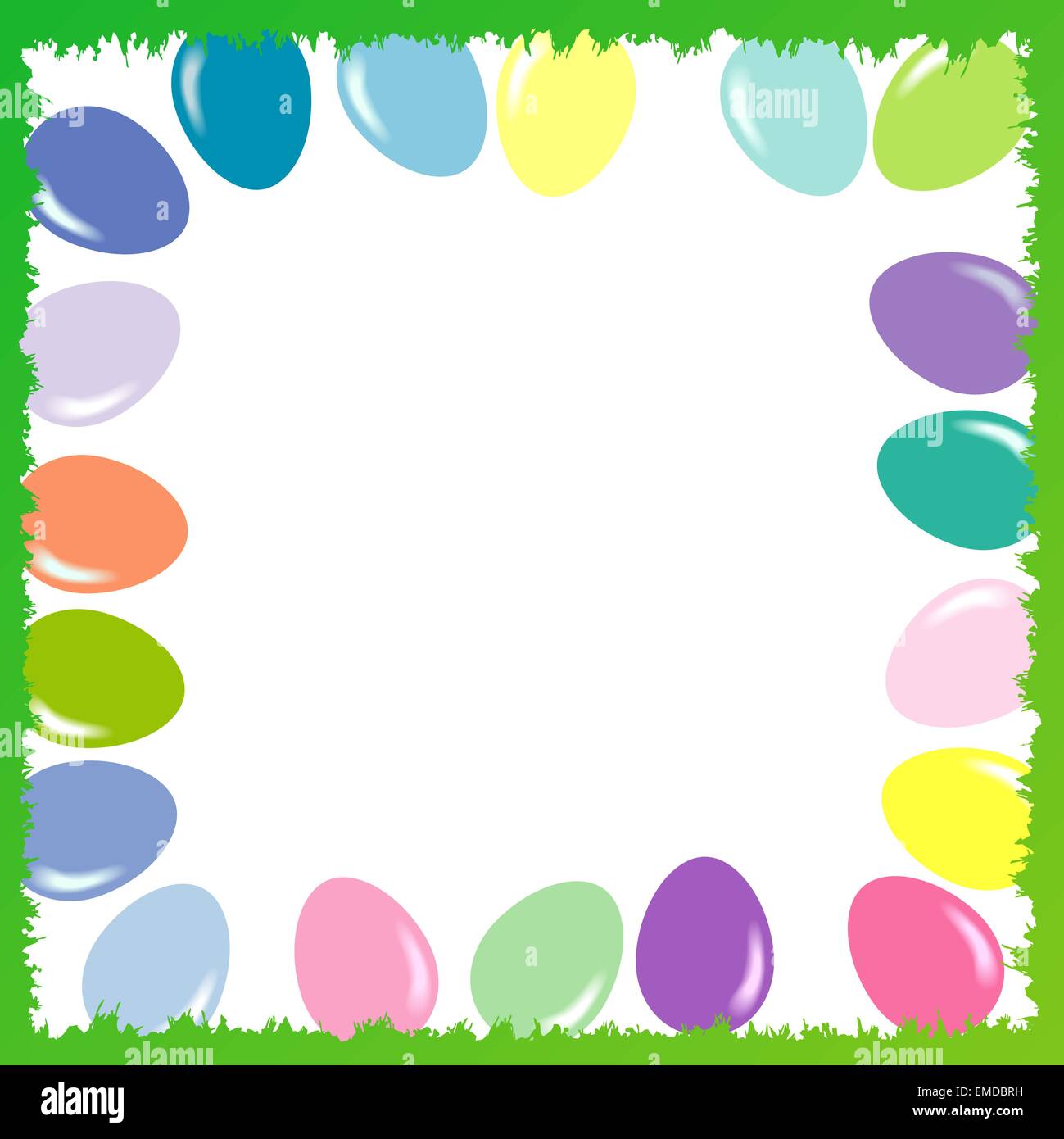 Colored Easter eggs, vector set Stock Vector Image & Art - Alamy