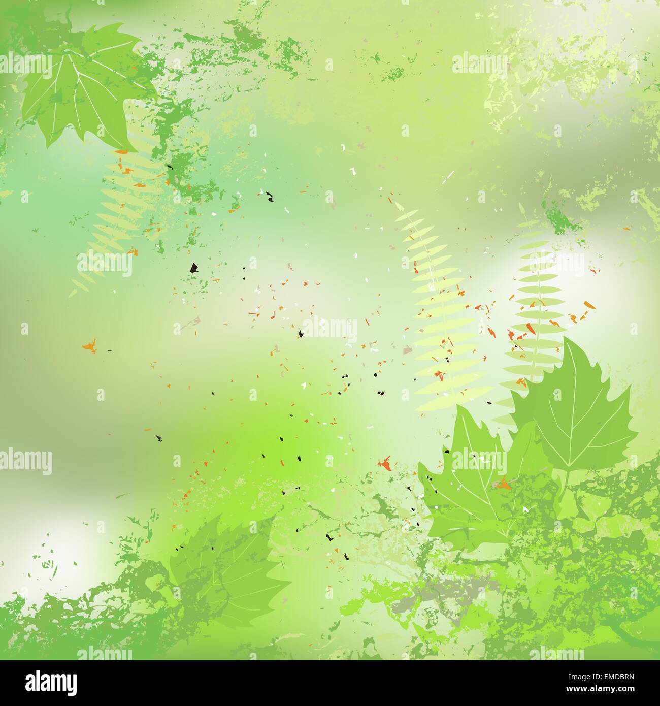 Leaf, spring - vector background Stock Vector Image & Art - Alamy