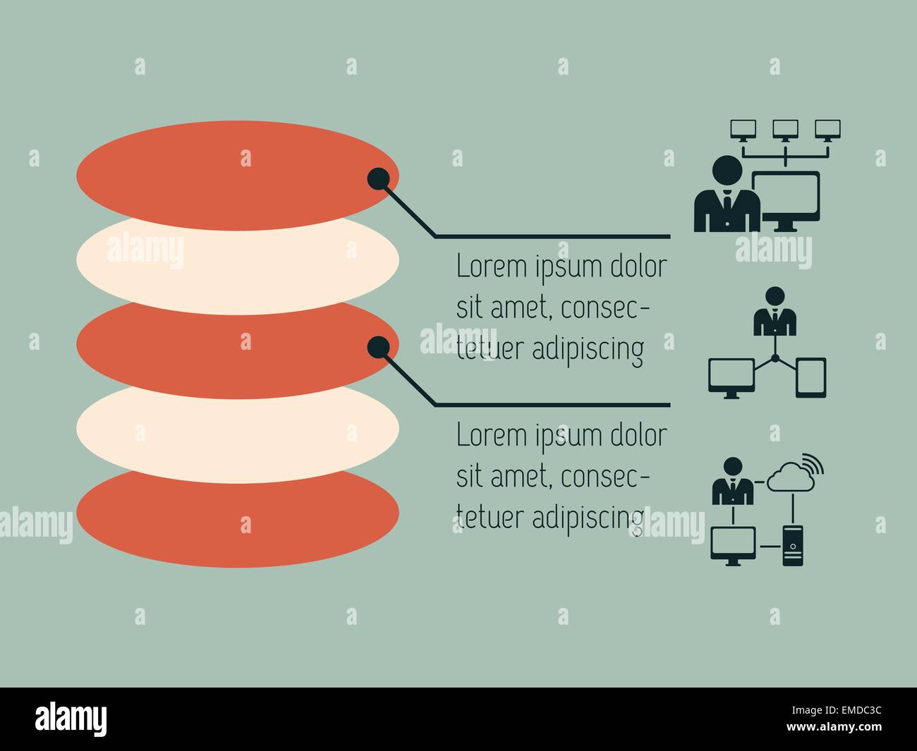 Social media infographic hi-res stock photography and images - Alamy