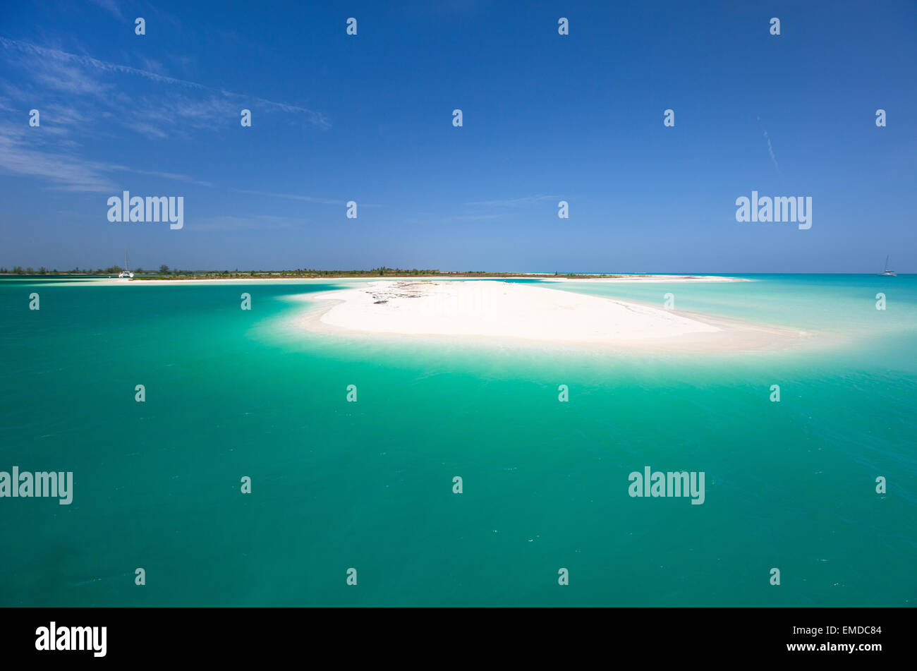 Beautiful Caribbean beach landscape Stock Photo - Alamy