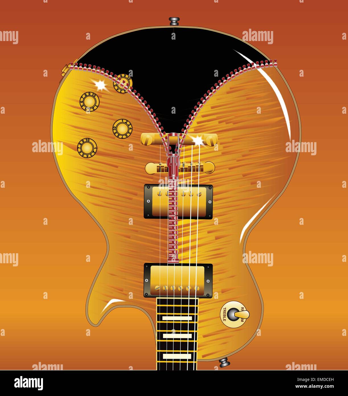 Quitar Stock Vector Image 40564695