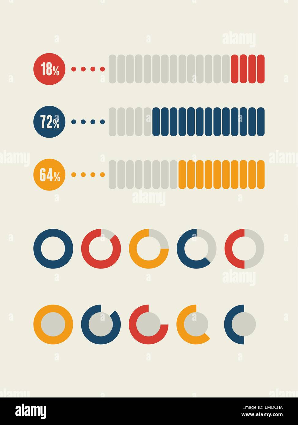 Social Media Infographic Stock Vector Image & Art - Alamy