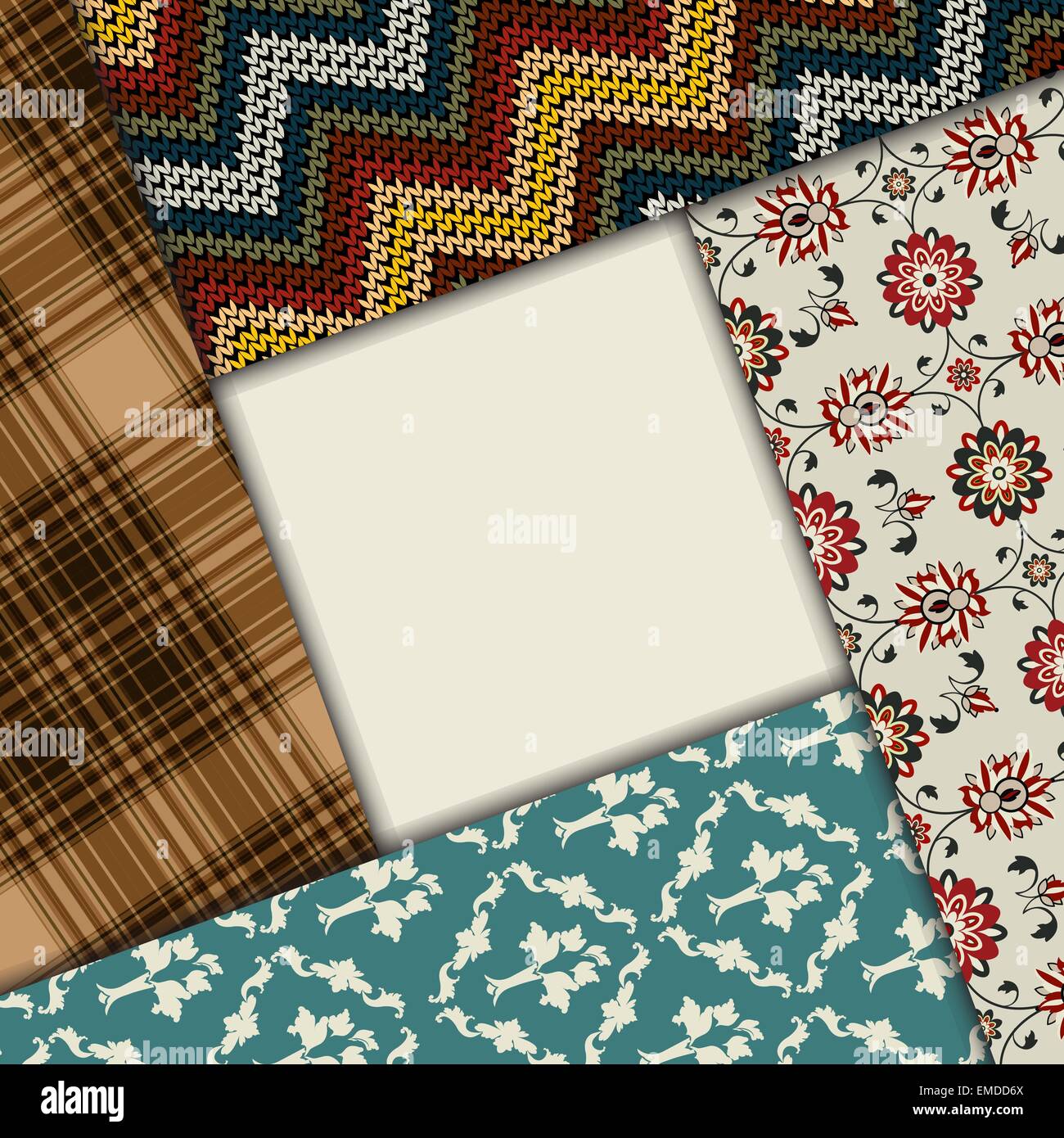 Modern textile education Stock Vector Images - Alamy