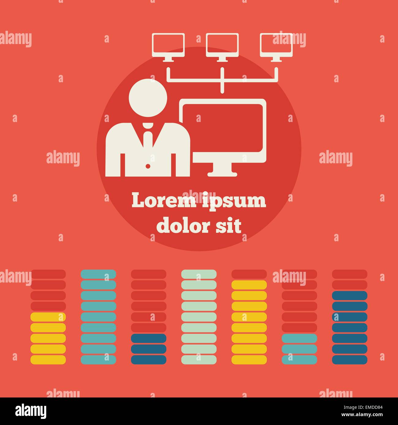 Analyzing infographic information Stock Vector Images - Alamy