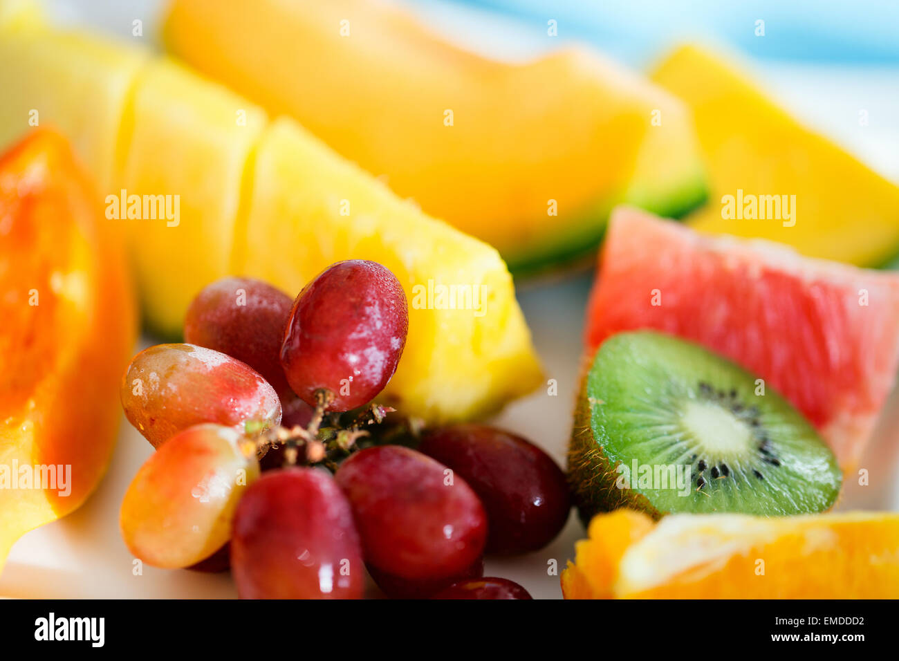 Chopped fresh fruits hi-res stock photography and images - Alamy