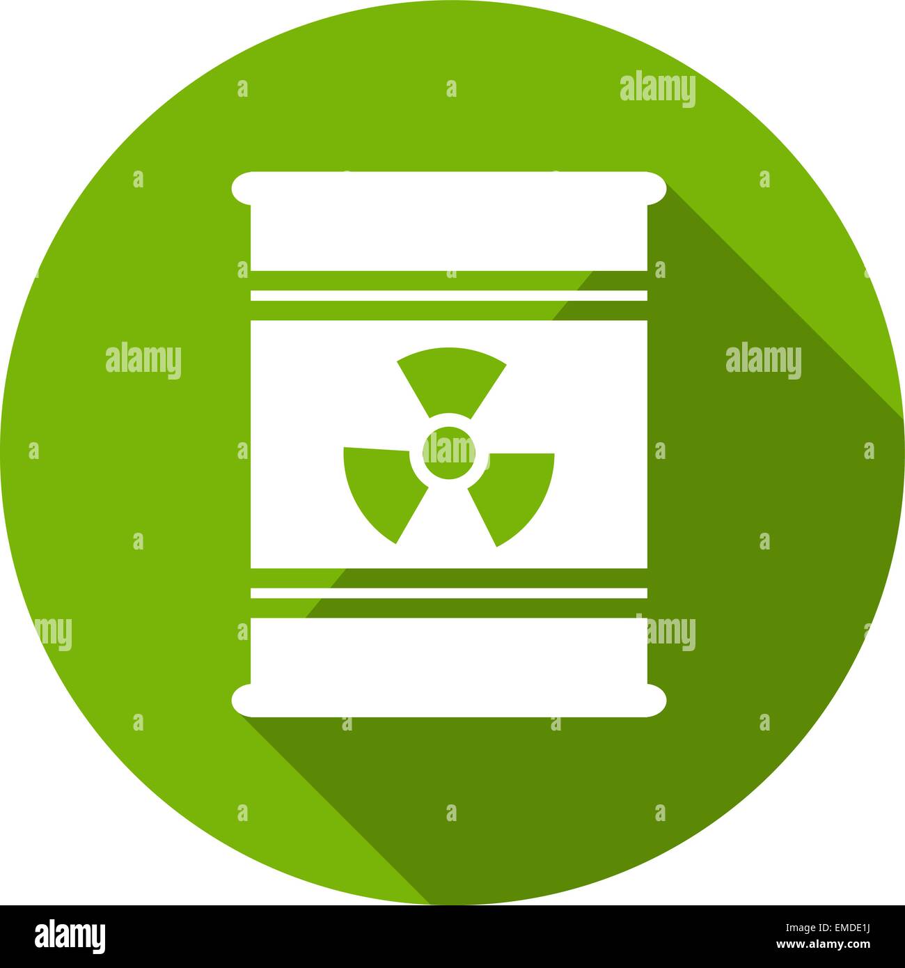 Biohazard icon symbol flat Stock Vector Images - Alamy