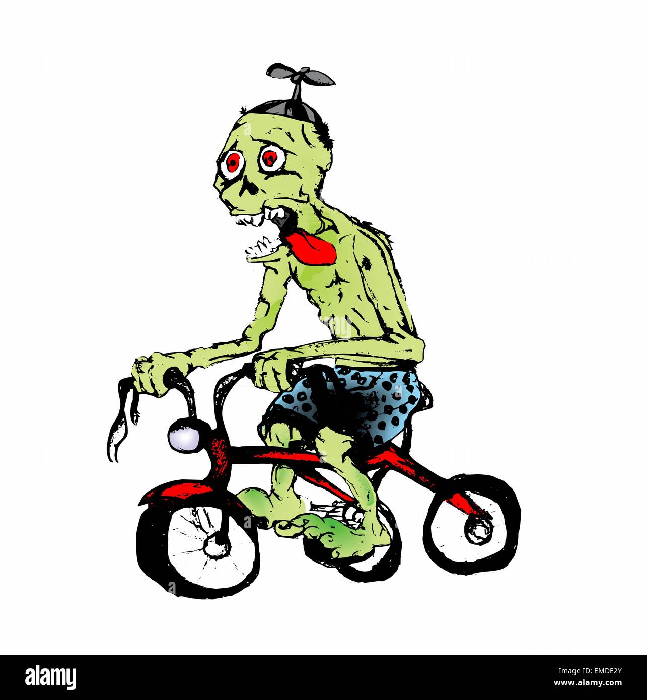 Male zombie Stock Vector Images - Alamy