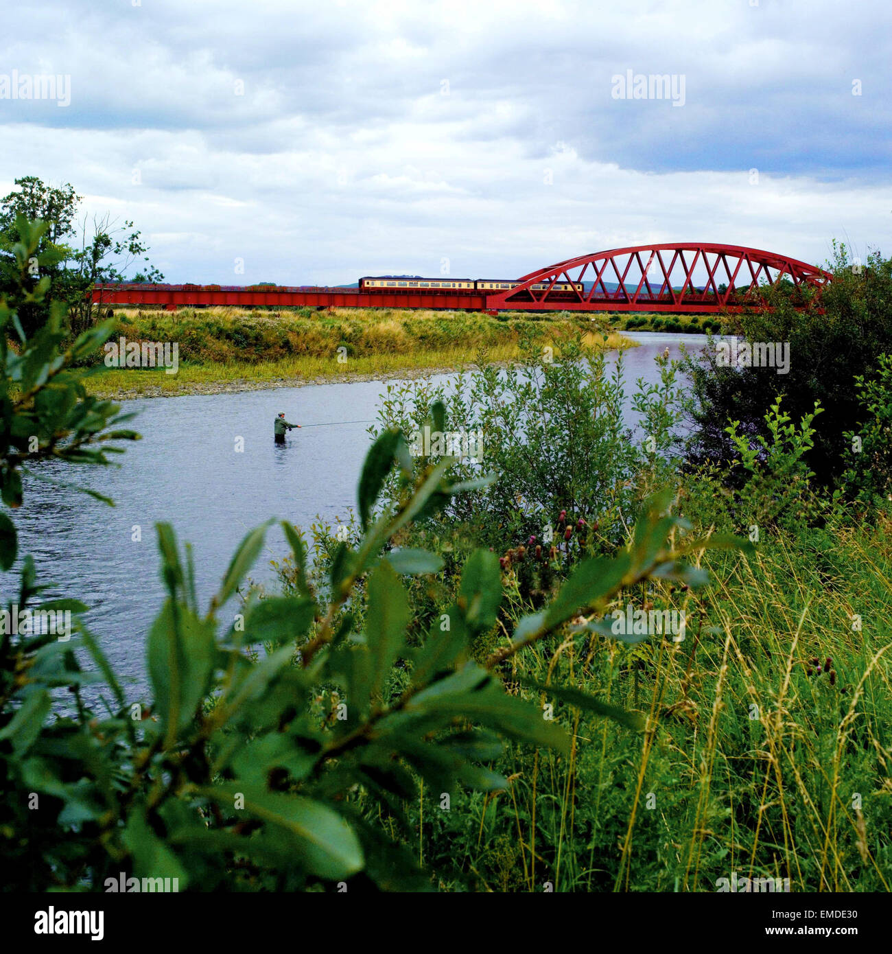 Portrack railway bridge Stock Photo - Alamy