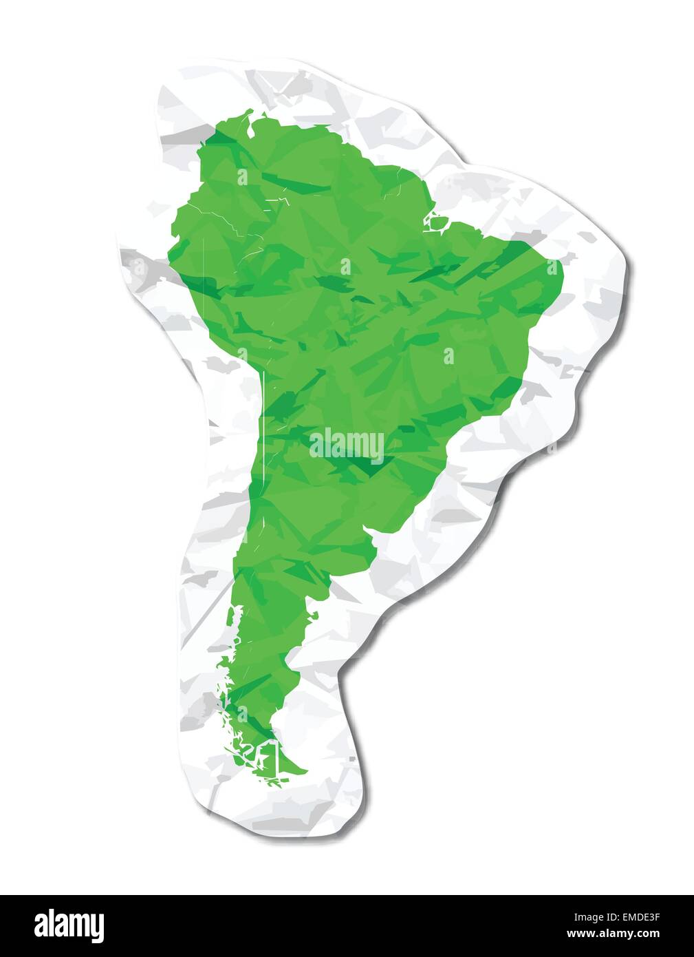 America southern border Stock Vector Images - Alamy