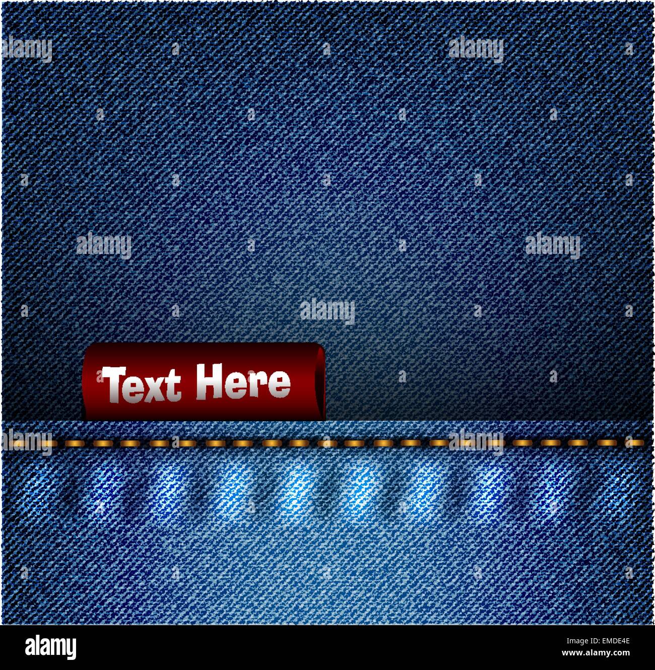 Denim background seam Stock Vector Images - Alamy