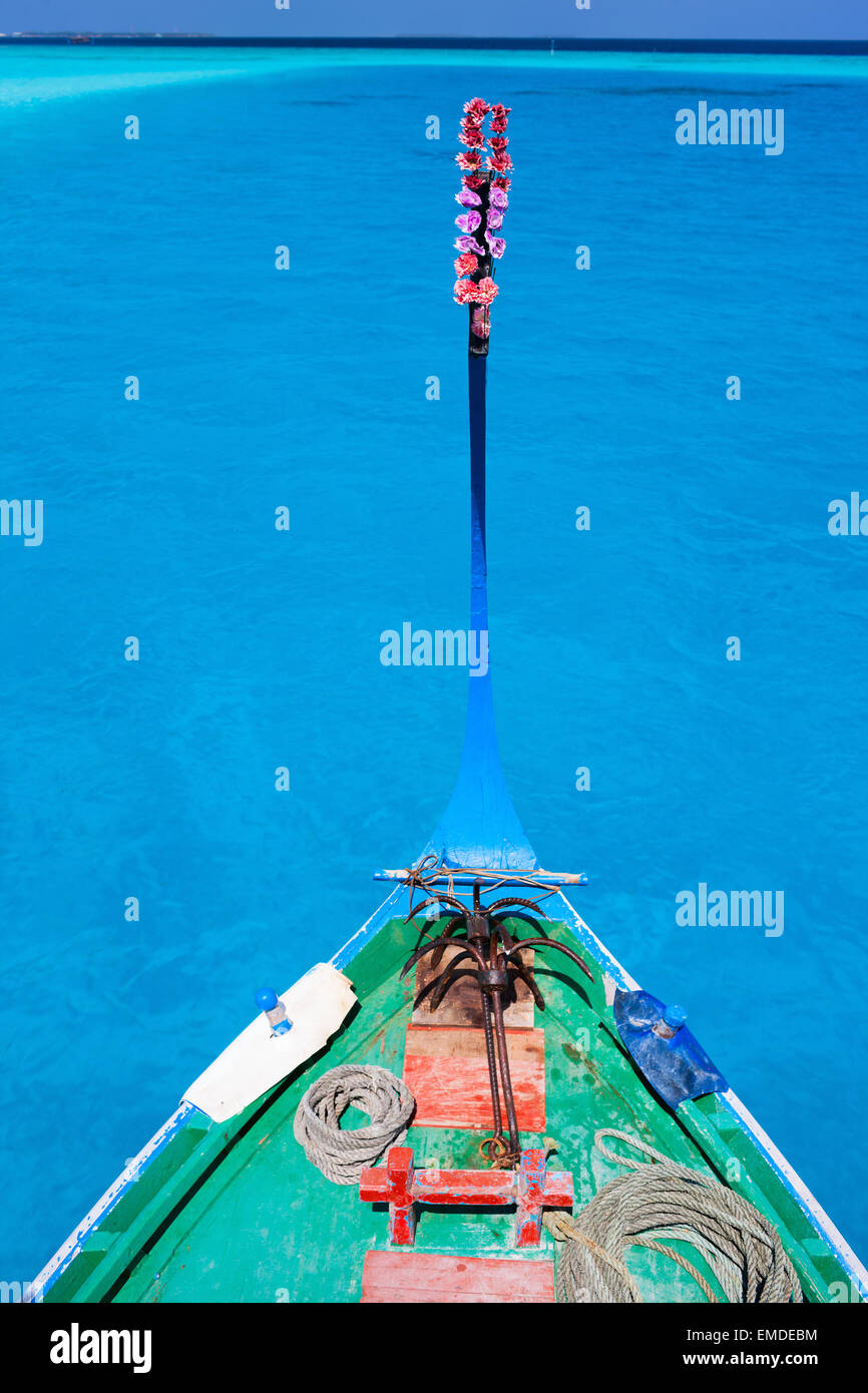 Traditional maldivian boat hi-res stock photography and images - Alamy