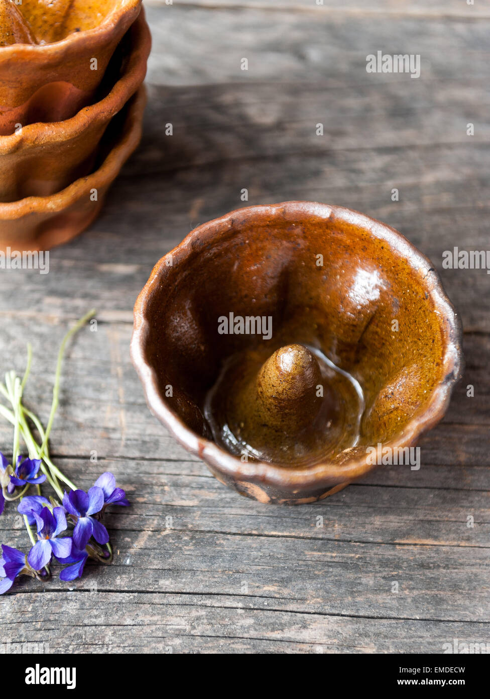 Clay tray for baking Stock Photo - Alamy