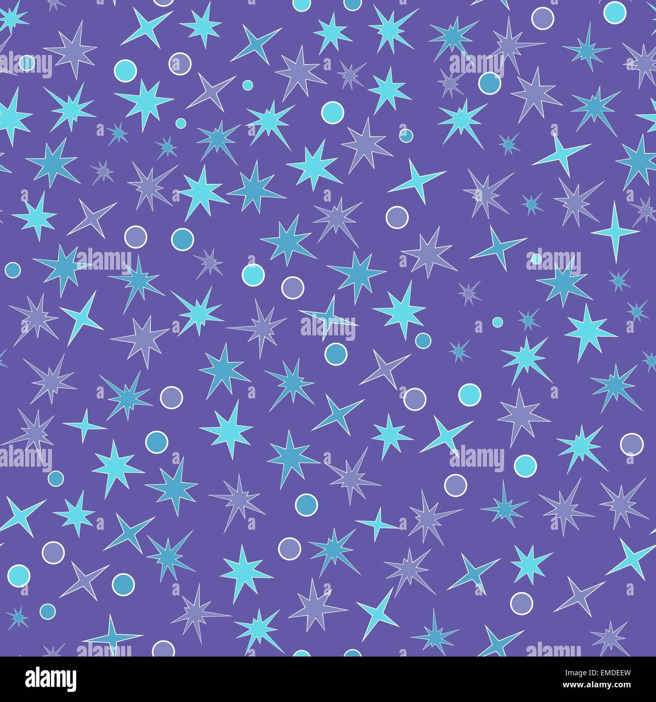 Seamless pattern stars ornament Stock Vector Images - Alamy