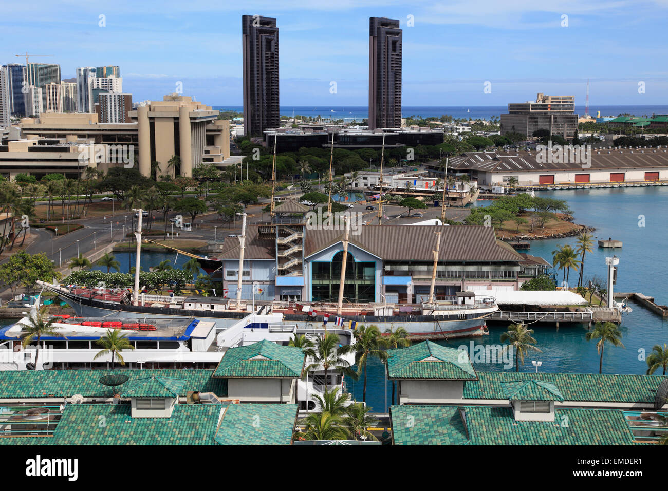 Hawaii, Oahu, Honolulu, Hawaii Maritime Center Stock Photo - Alamy