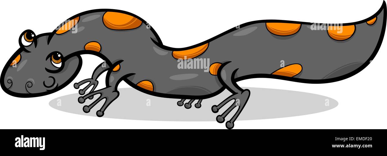 Cartoon salamander hi-res stock photography and images - Alamy
