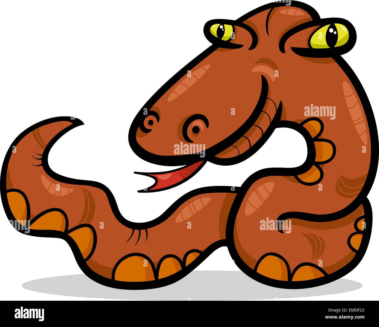snake animal cartoon illustration Stock Vector Image & Art - Alamy