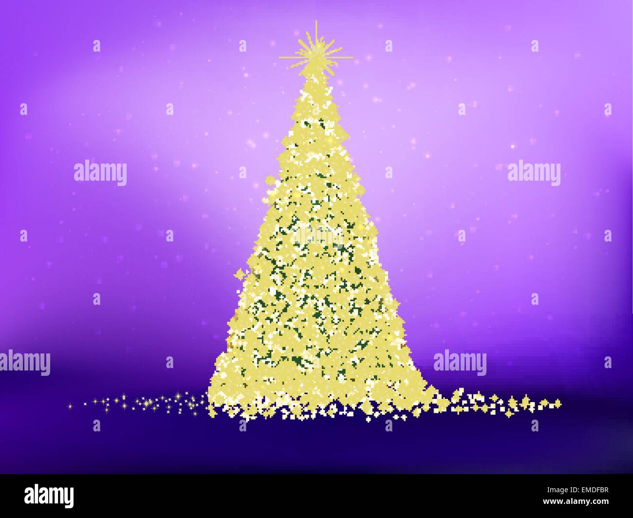 Violet Christmas Background Stock Vector Images - Alamy