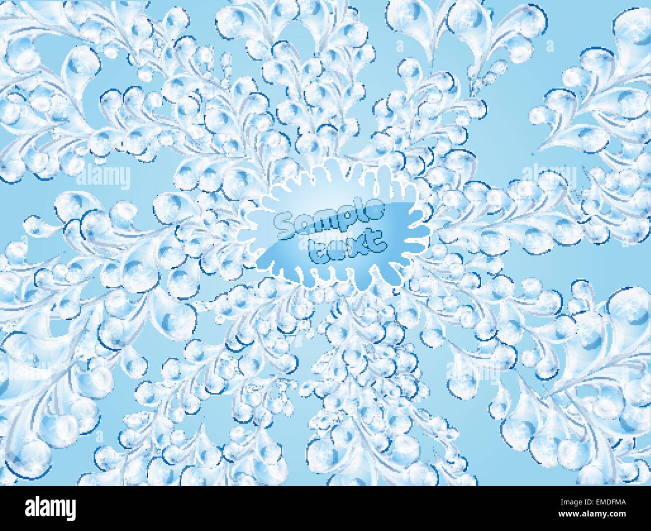 Backdrop water Stock Vector Images - Alamy