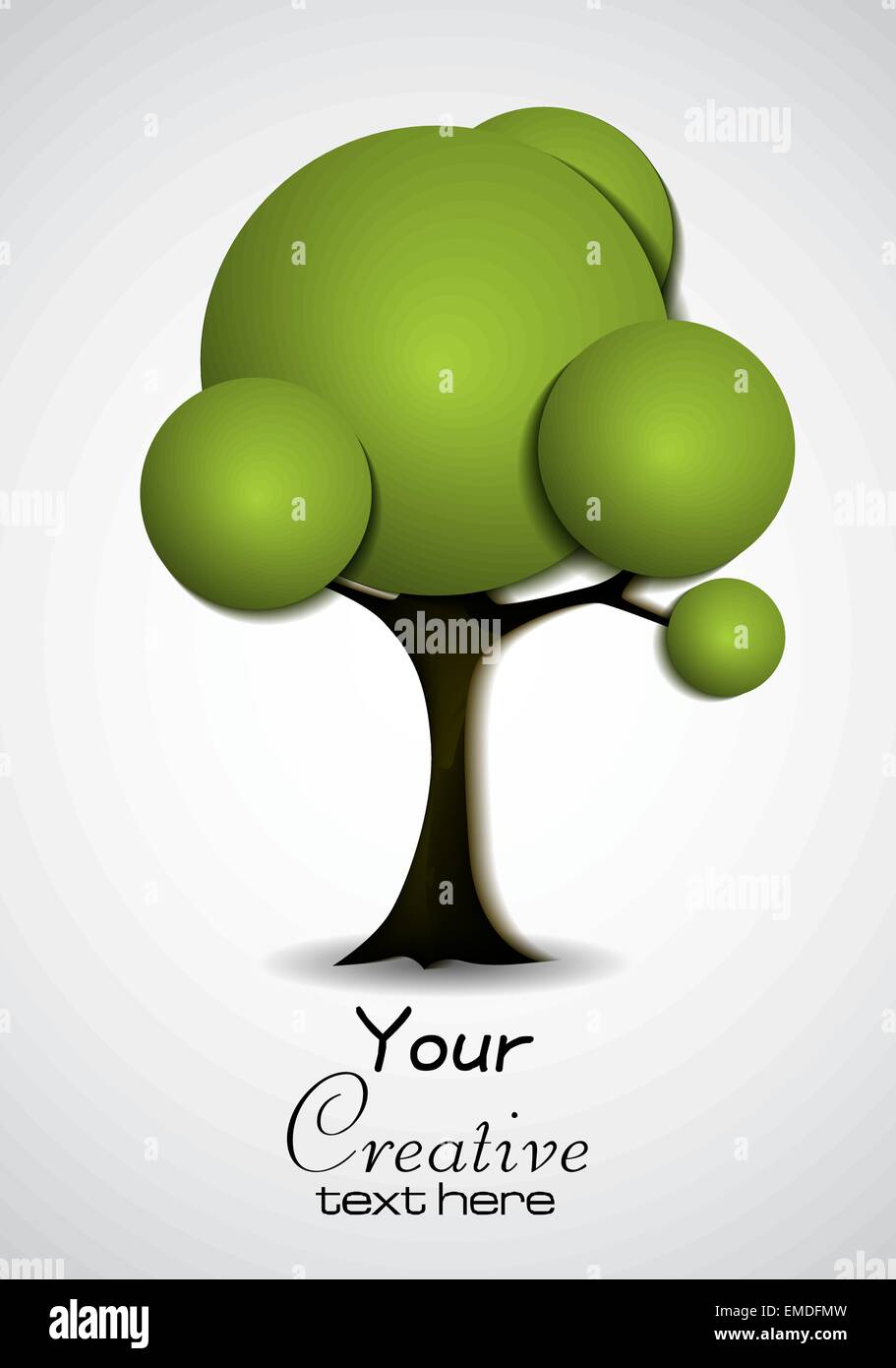 Artistic tree Stock Vector Images - Alamy