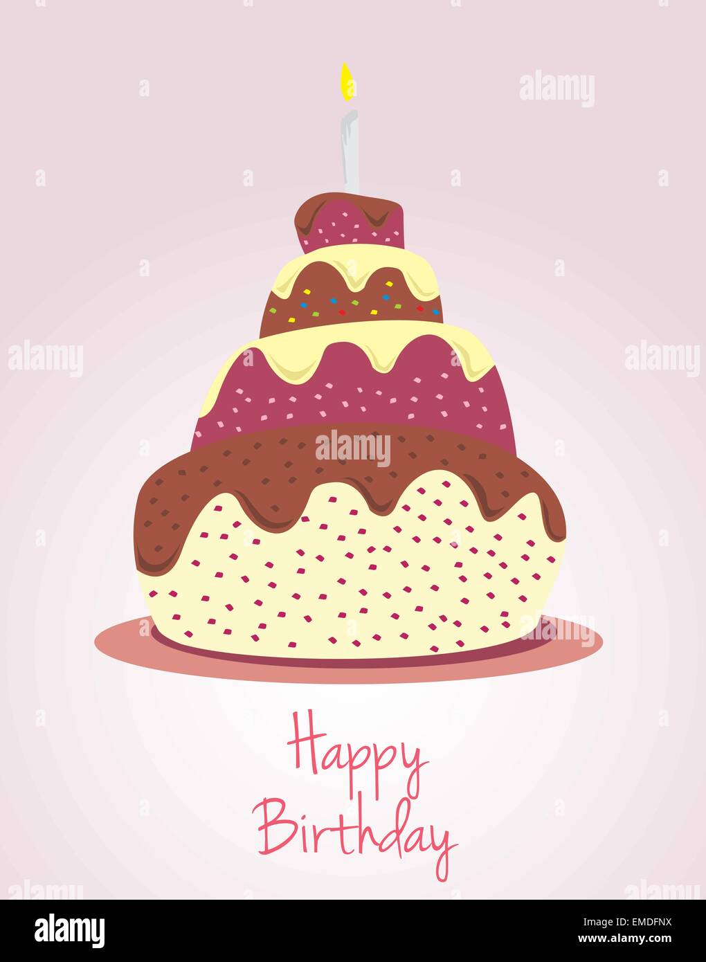 Sweet roll cake chocolate Stock Vector Images - Alamy