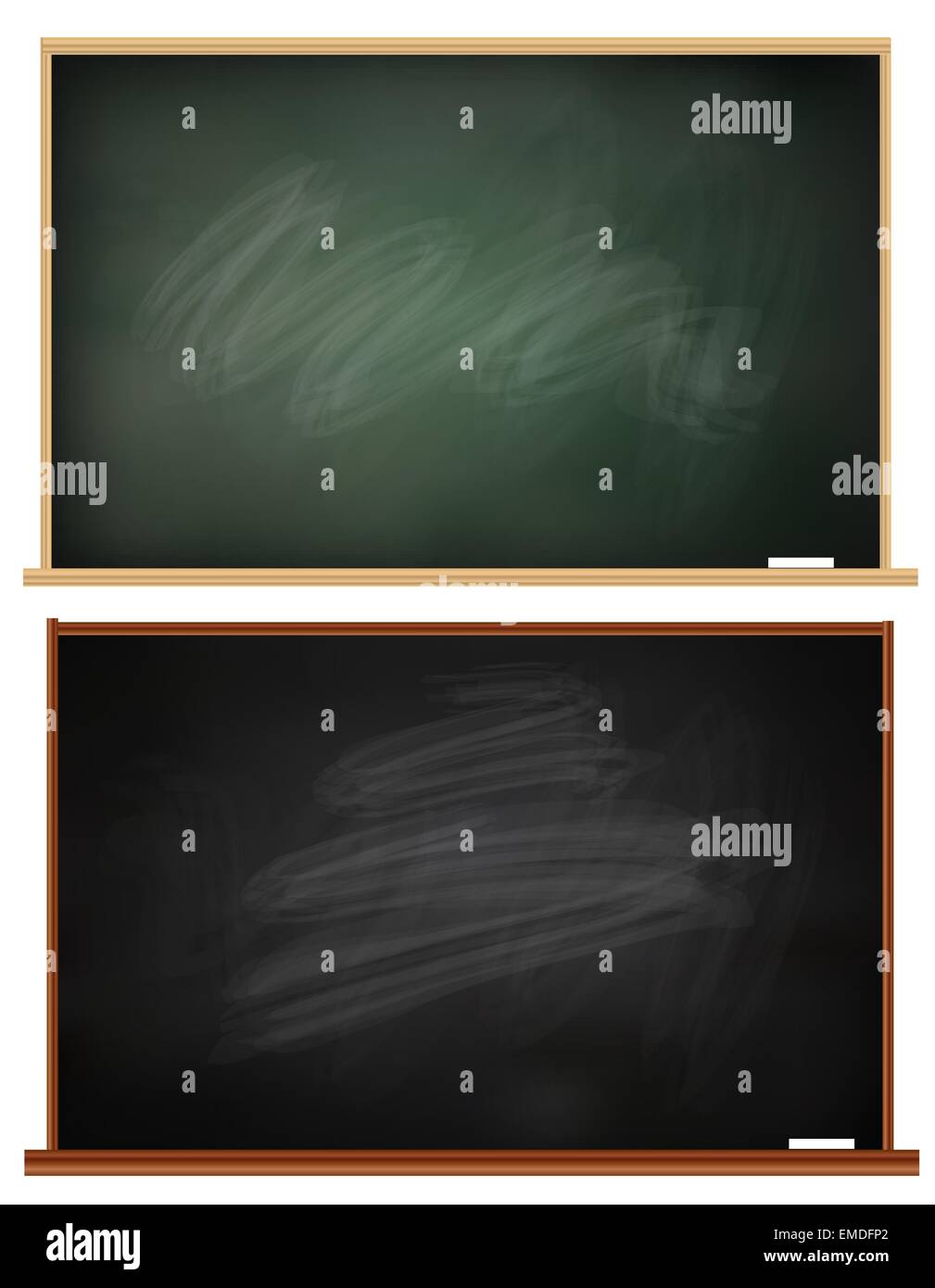 Blackboard with equation Stock Vector Images - Alamy
