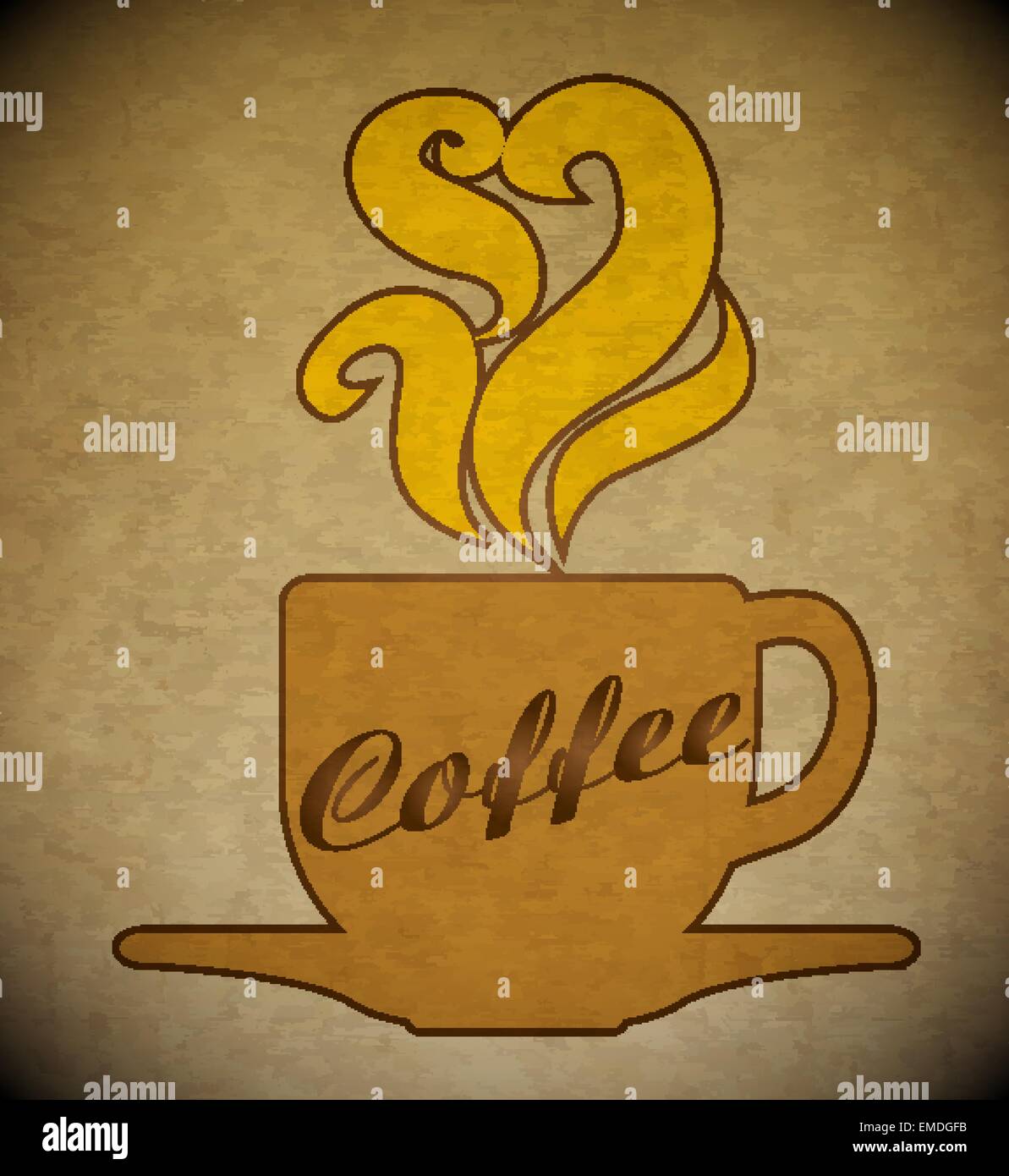 Splash coffee Stock Vector Images - Alamy