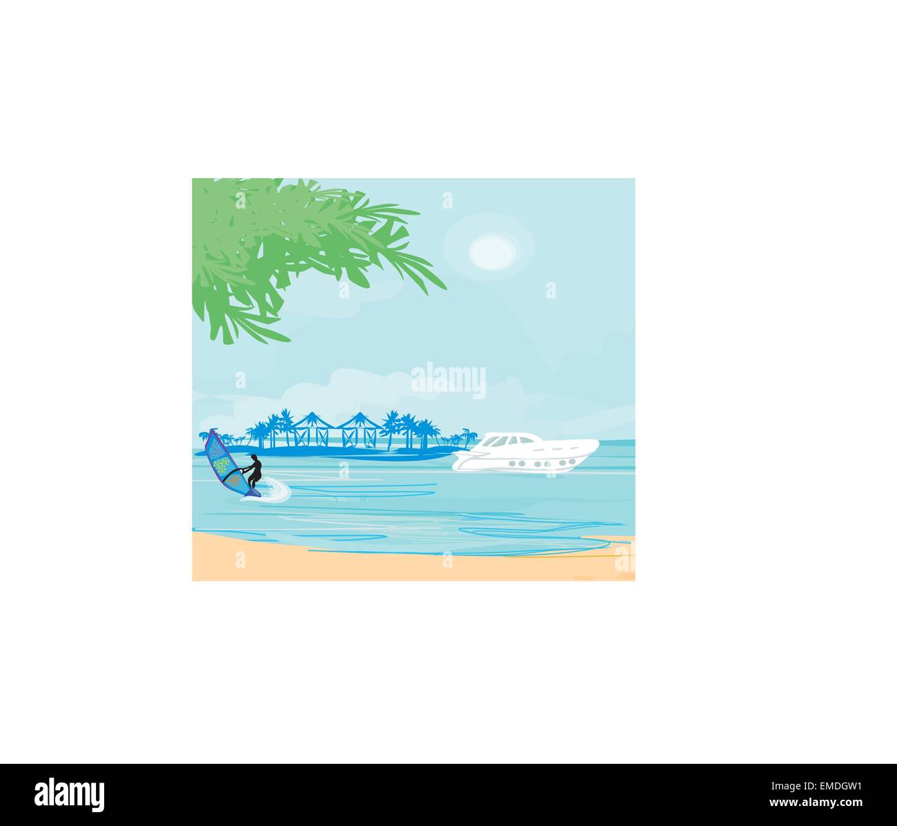 Surf wave board Cut Out Stock Images & Pictures - Alamy