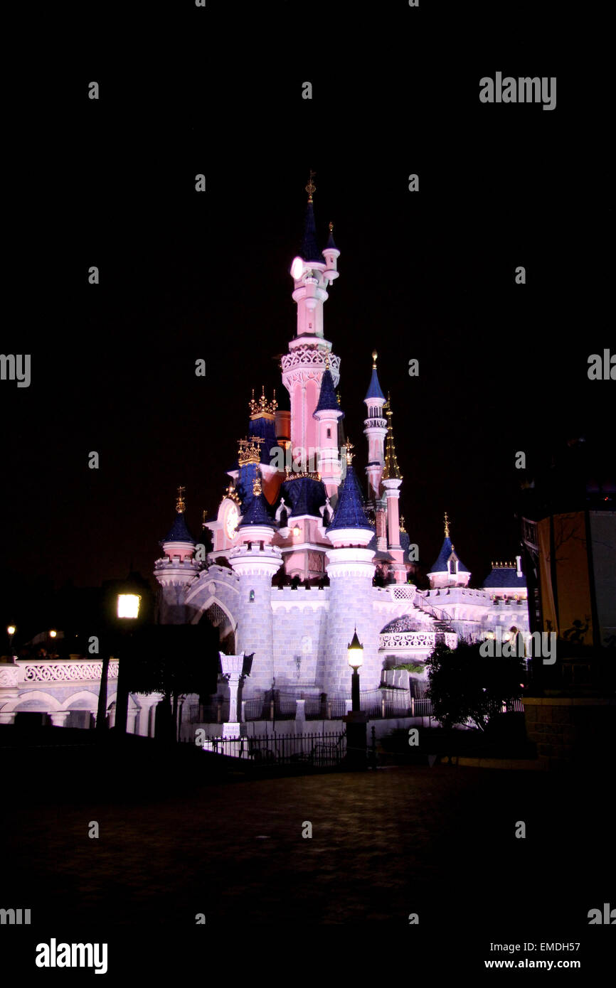 Euro Disney Disneyland Paris Stock Photo - Alamy