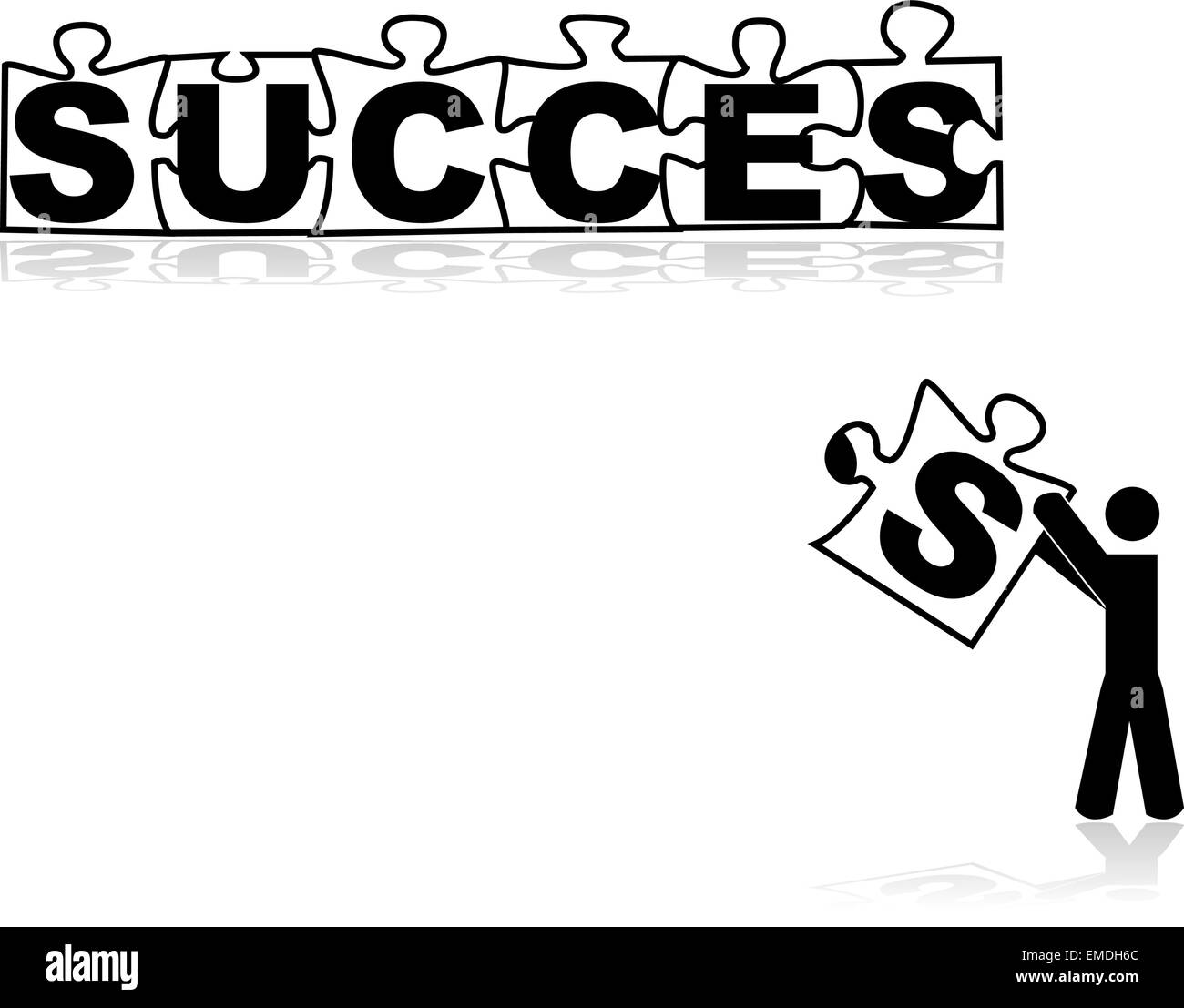 Missing piece to success Stock Vector Image & Art - Alamy