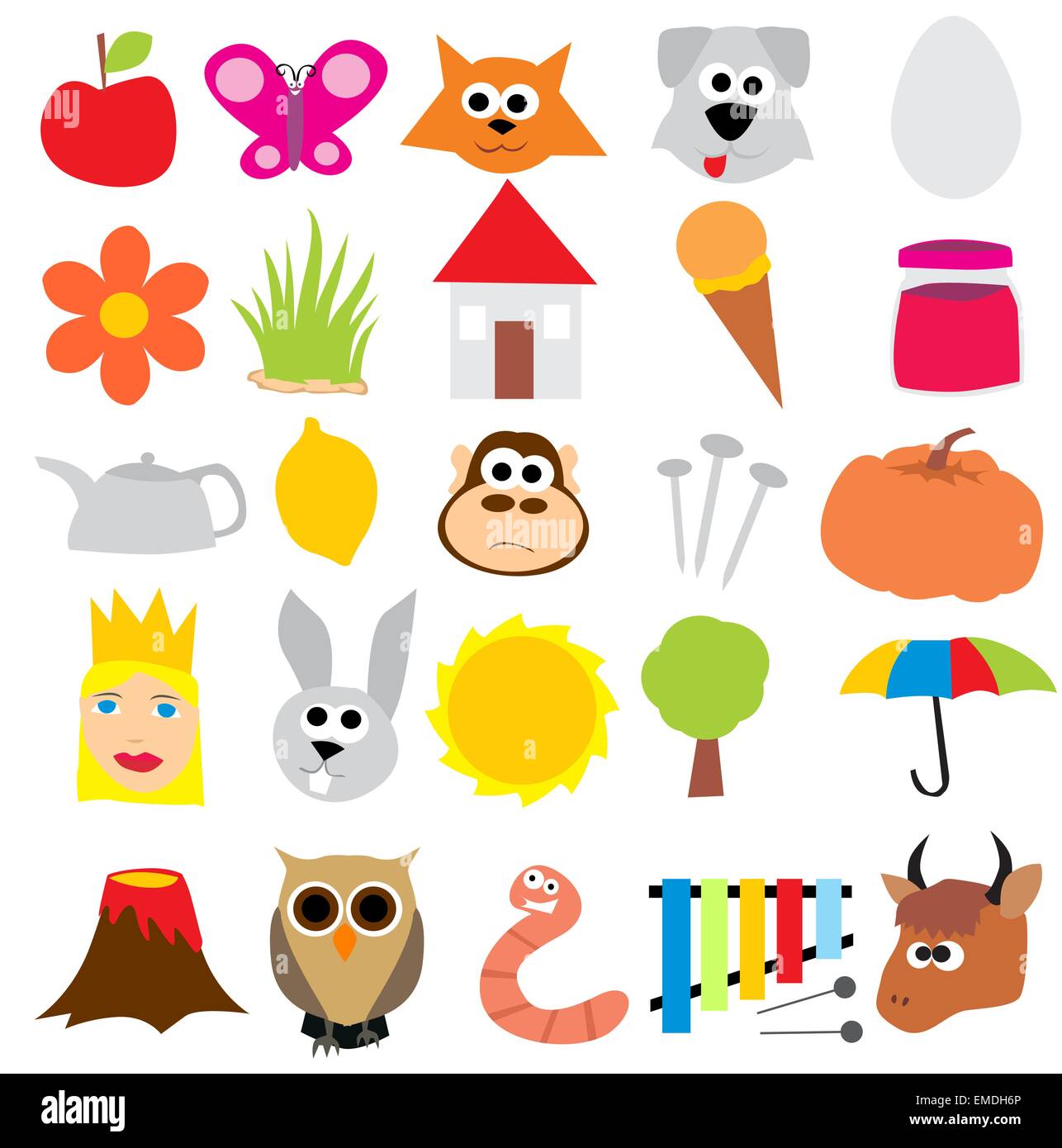 Animal elements Stock Vector Images - Alamy